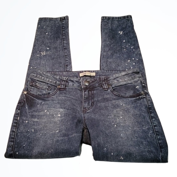 CAbi | Jeans | Cabi Constellation Print Blue Skinny Jeans Style 92 Size ...